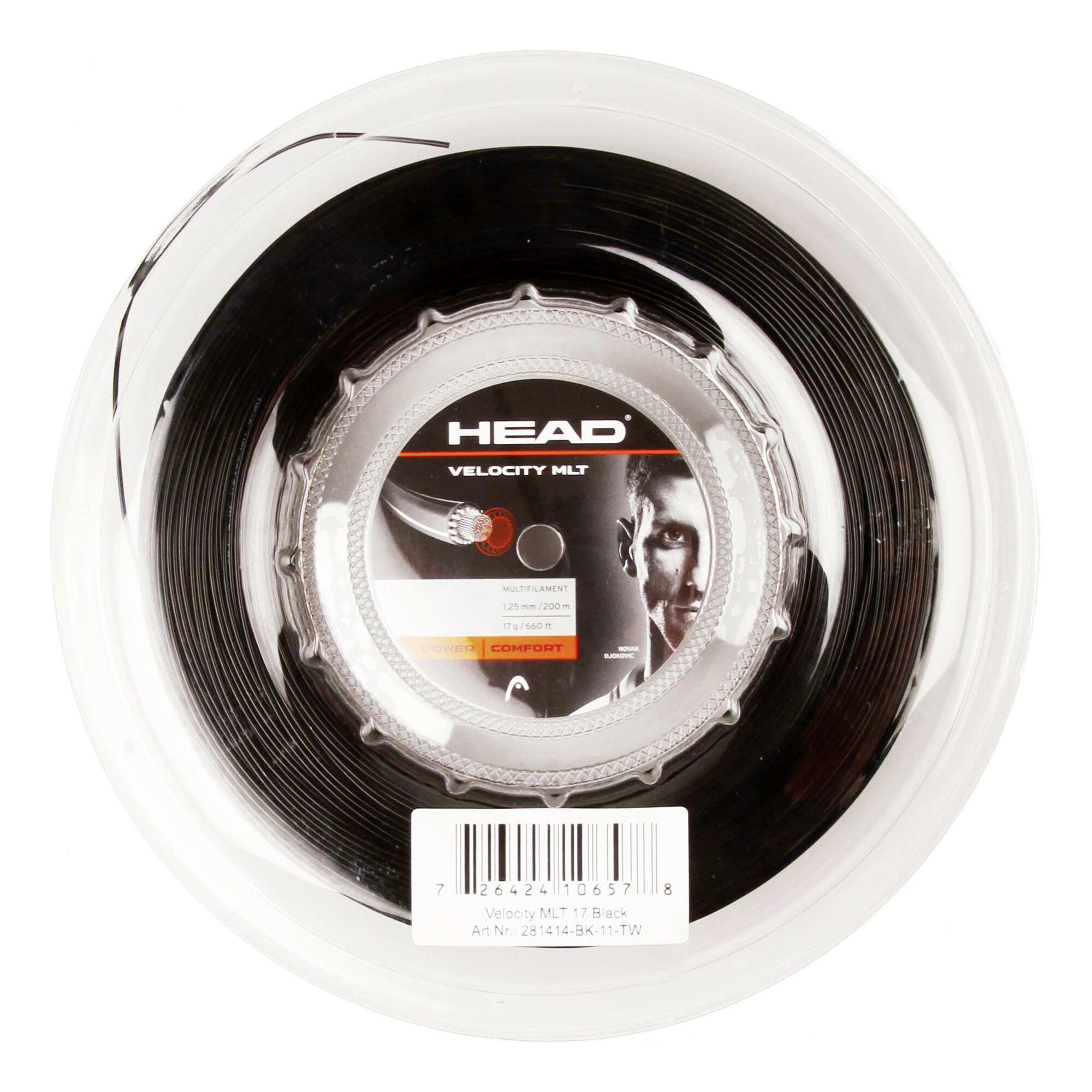 buy HEAD Velocity MLT String Reel 200m - Black online | Tennis-Point