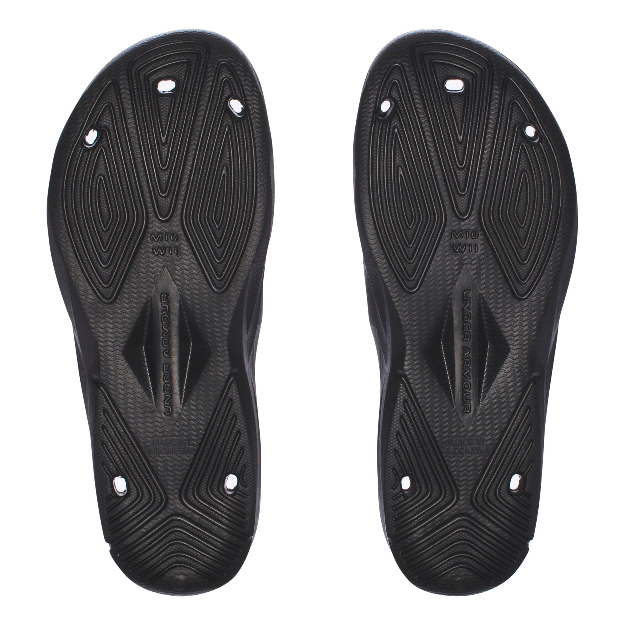 buy Under Armour Locker III Slippers Men - Black, White online | Tennis ...