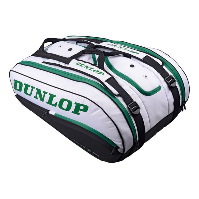 Buy Dunlop Performance CX Racket Bag 15 Pack Special Edition White ...