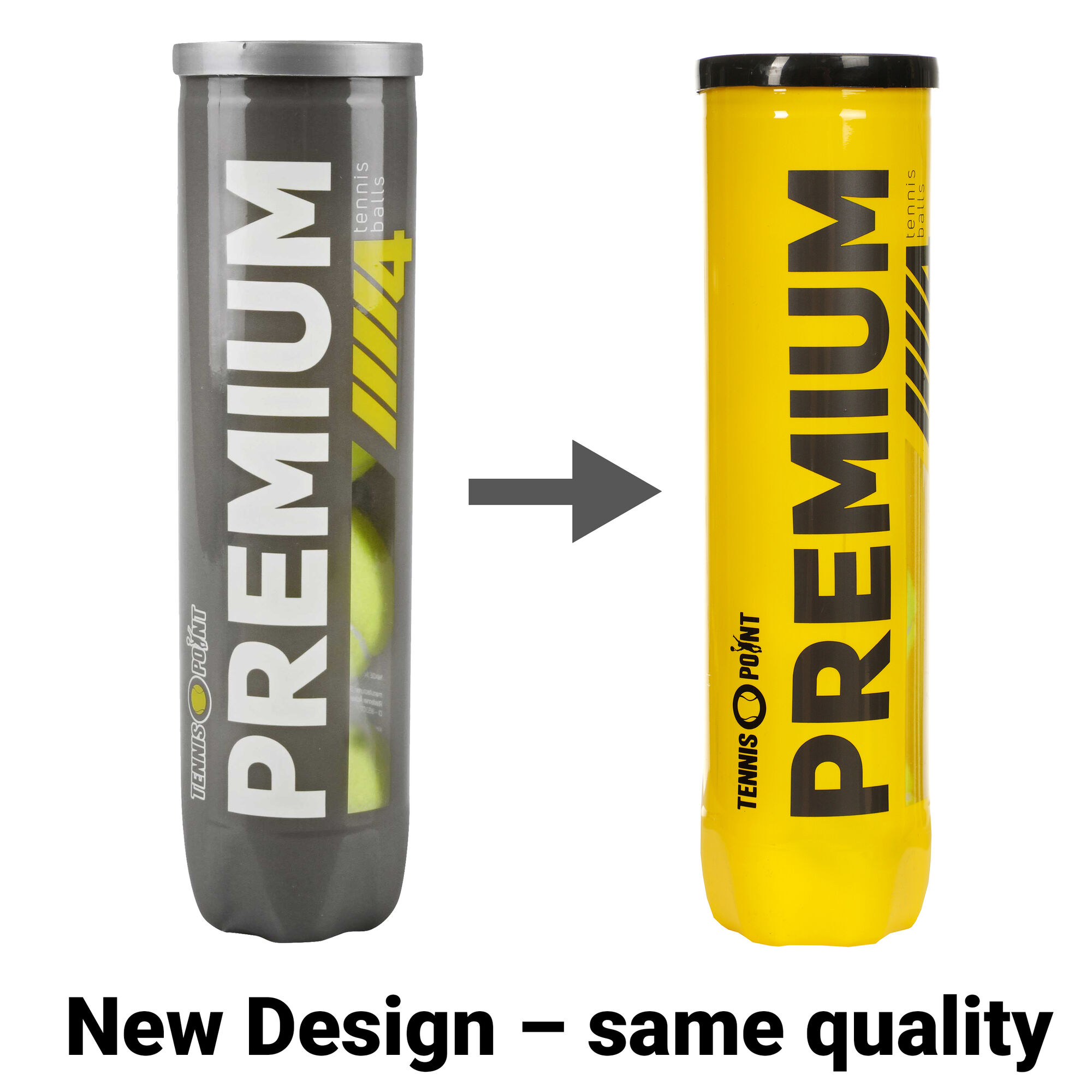 Buy Tennis-Point Premium 4 Ball Tube online | Tennis Point UK