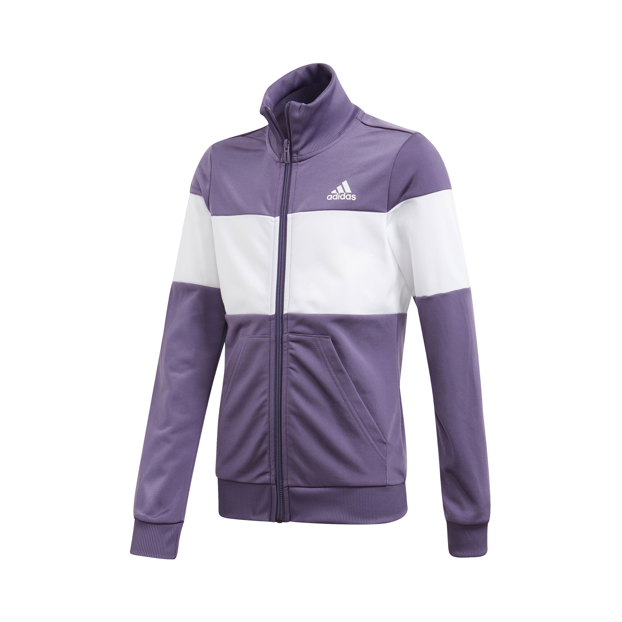 buy adidas Tracksuit Girls - Violet, White online | Tennis-Point