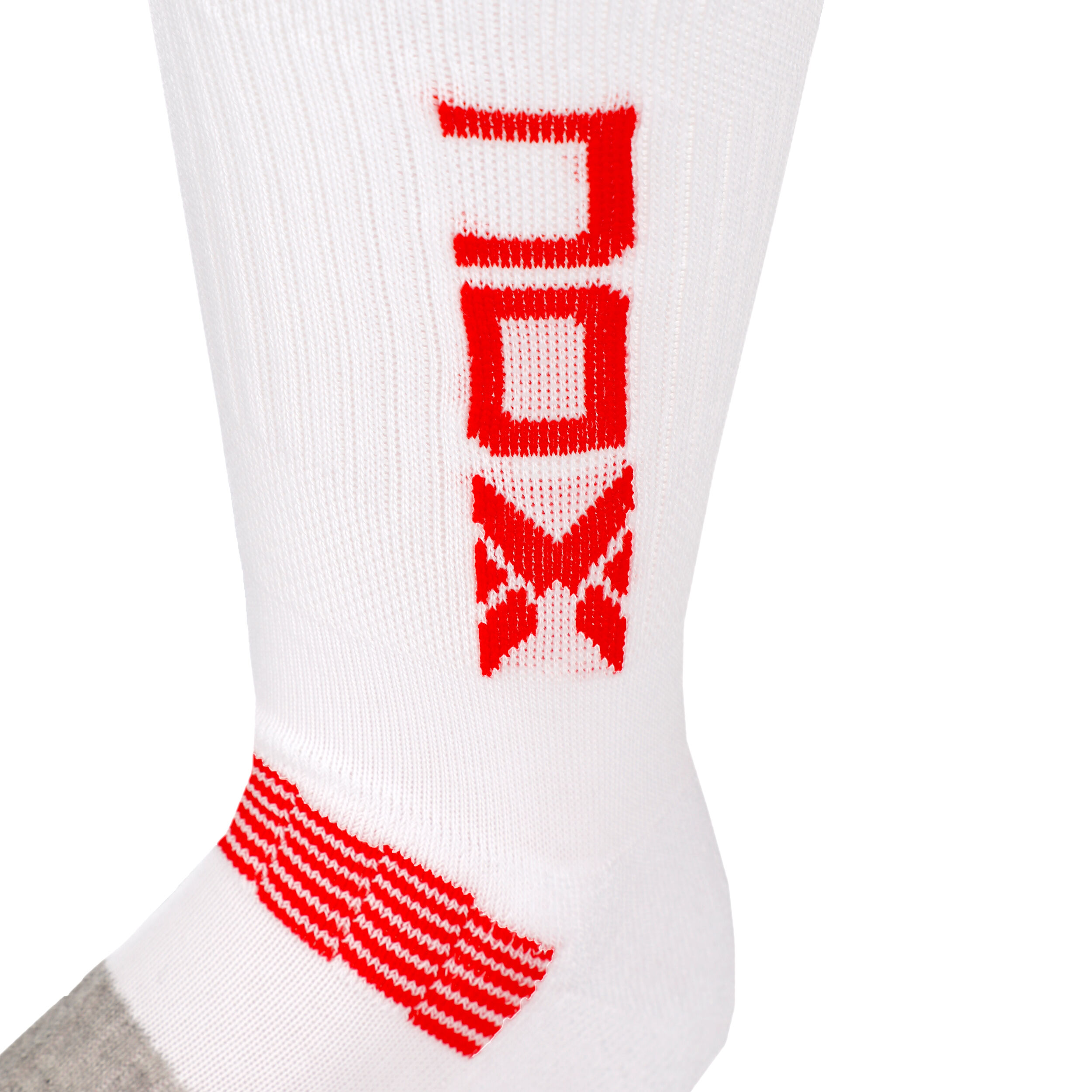 Sports Socks Men White Red