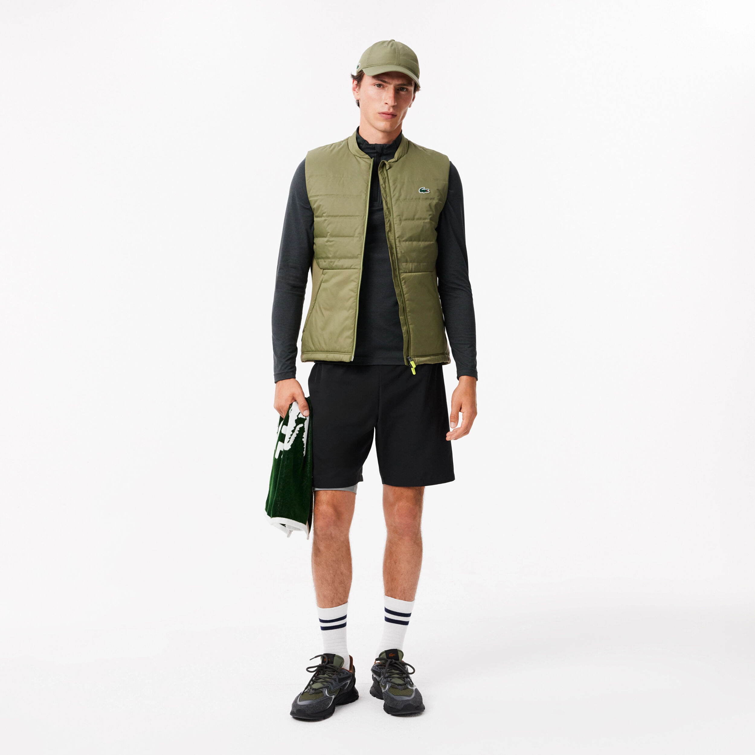Lacoste vest mens for sale store