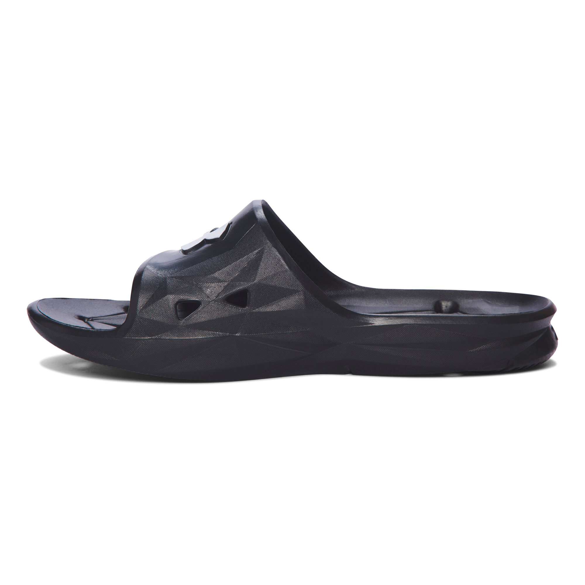 buy Under Armour Locker III Slippers Men - Black, White online | Tennis ...