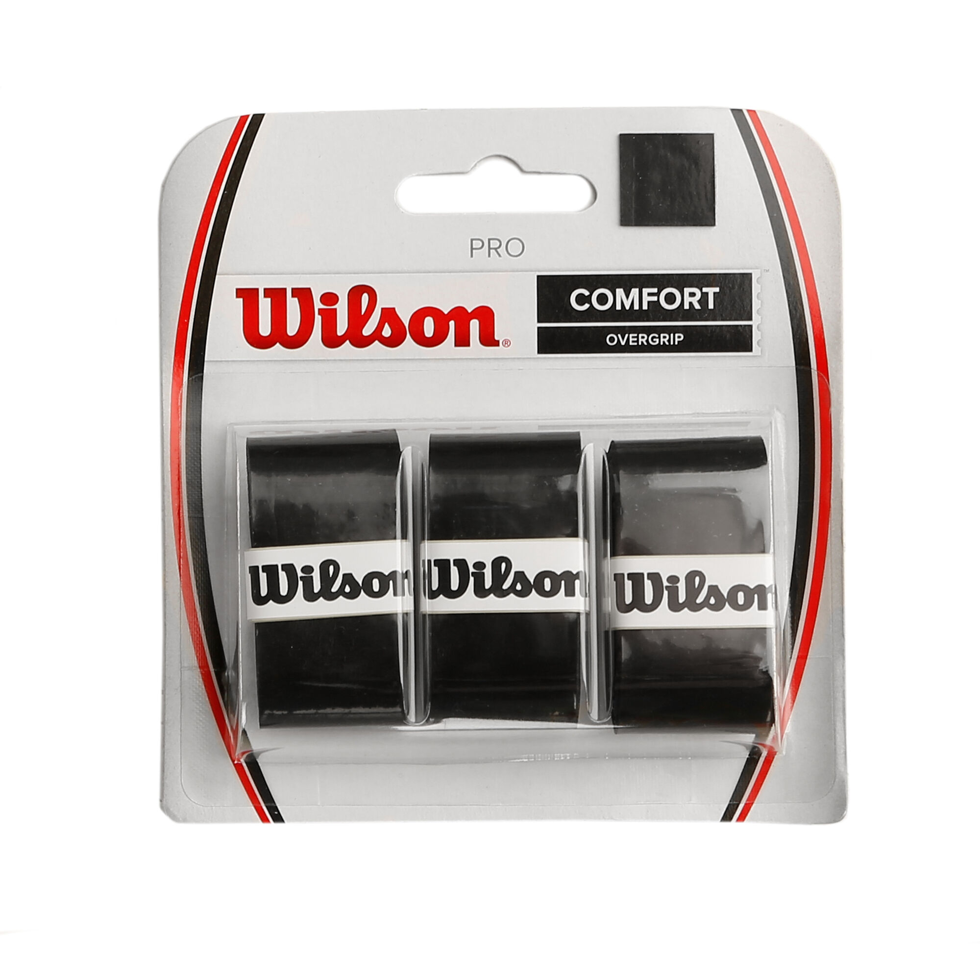 buy Wilson Pro Overgrip 3 Pack - Black online | Tennis-Point