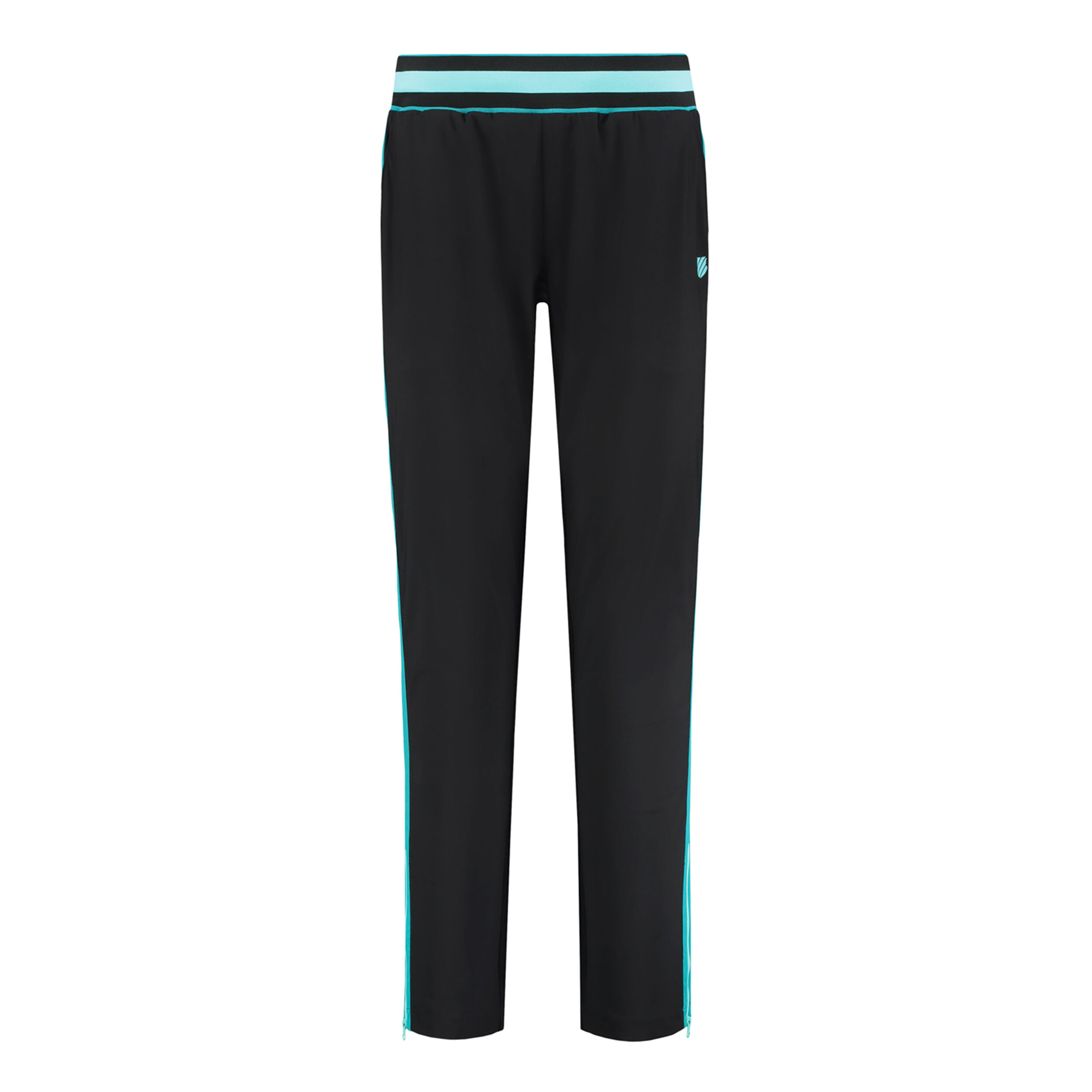 Buy K Swiss Hypercourt Warm Up 7 Training Pants Women Black Turquoise online Tennis Point UK