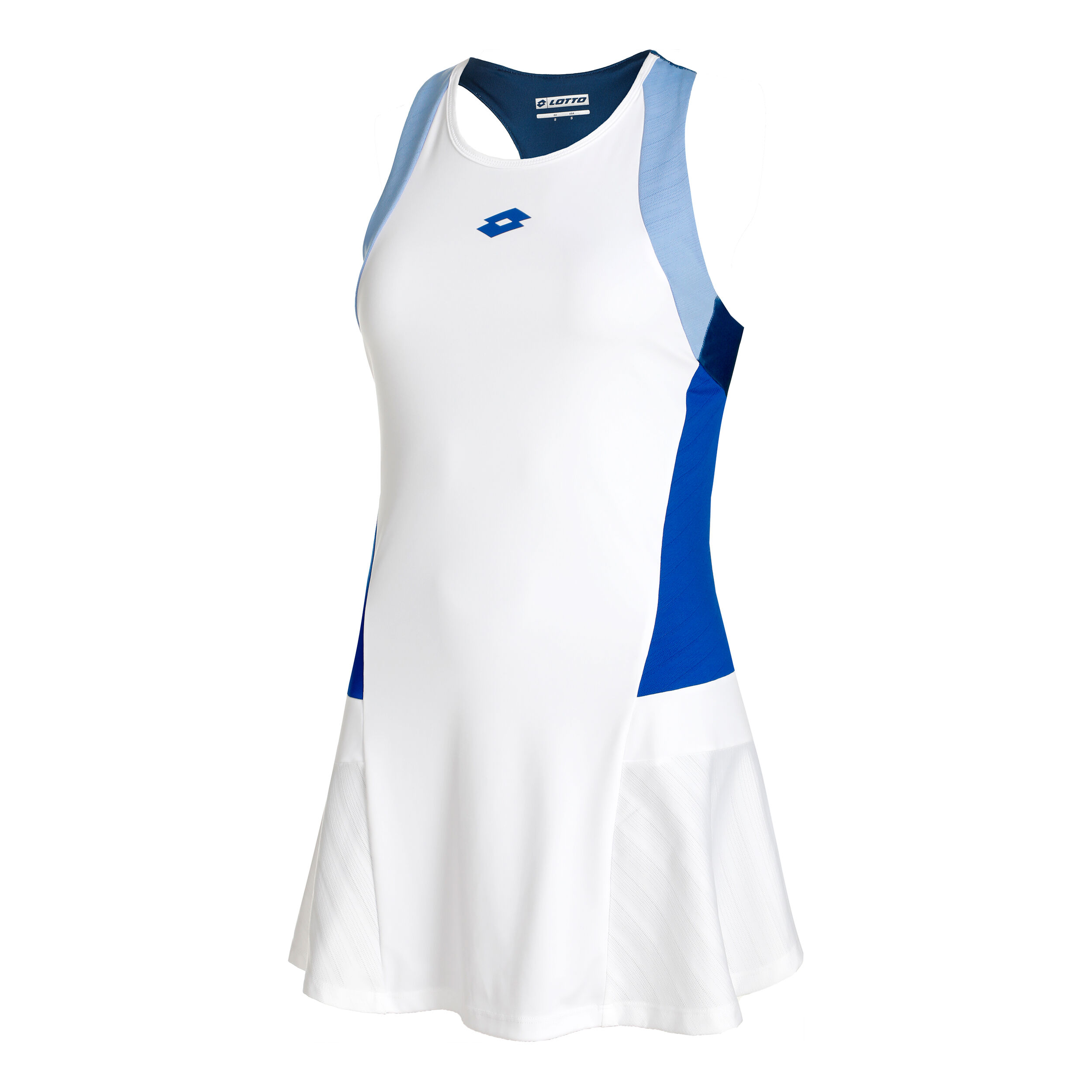 Buy Lotto Tech 1 D1 Dress Women White Blue online Tennis Point UK